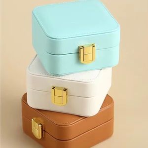 Storage & Organization | Double Layer Storage Box With Mirror Jewelry ...